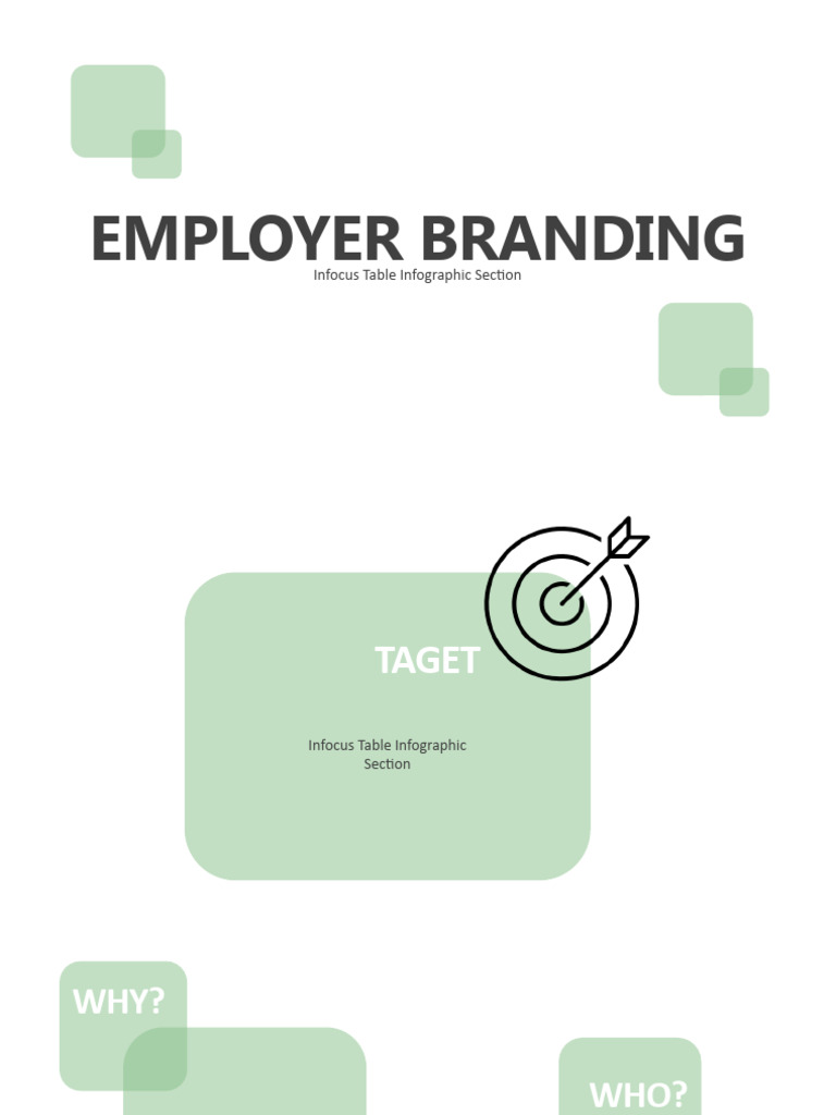 Employer Branding: Infocus Table Infographic Section | PDF