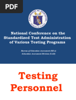 DM - s2022 - 014 (The DepEd QMS Manual and PAWIM) | PDF