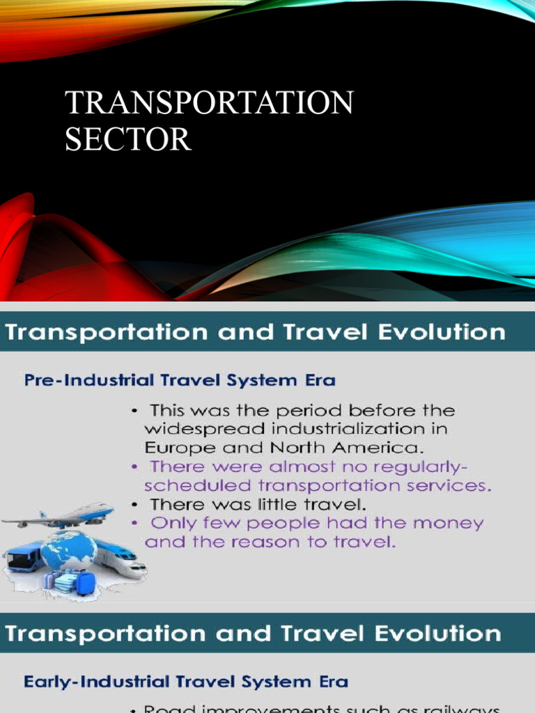 Transportation Sector | PDF