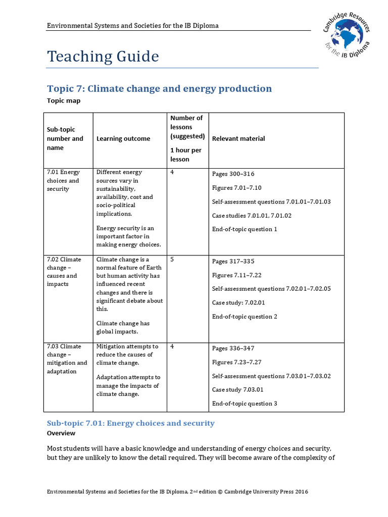 IB_ess2tr_7_planning_tg | Download Free PDF | Climate Change Mitigation ...