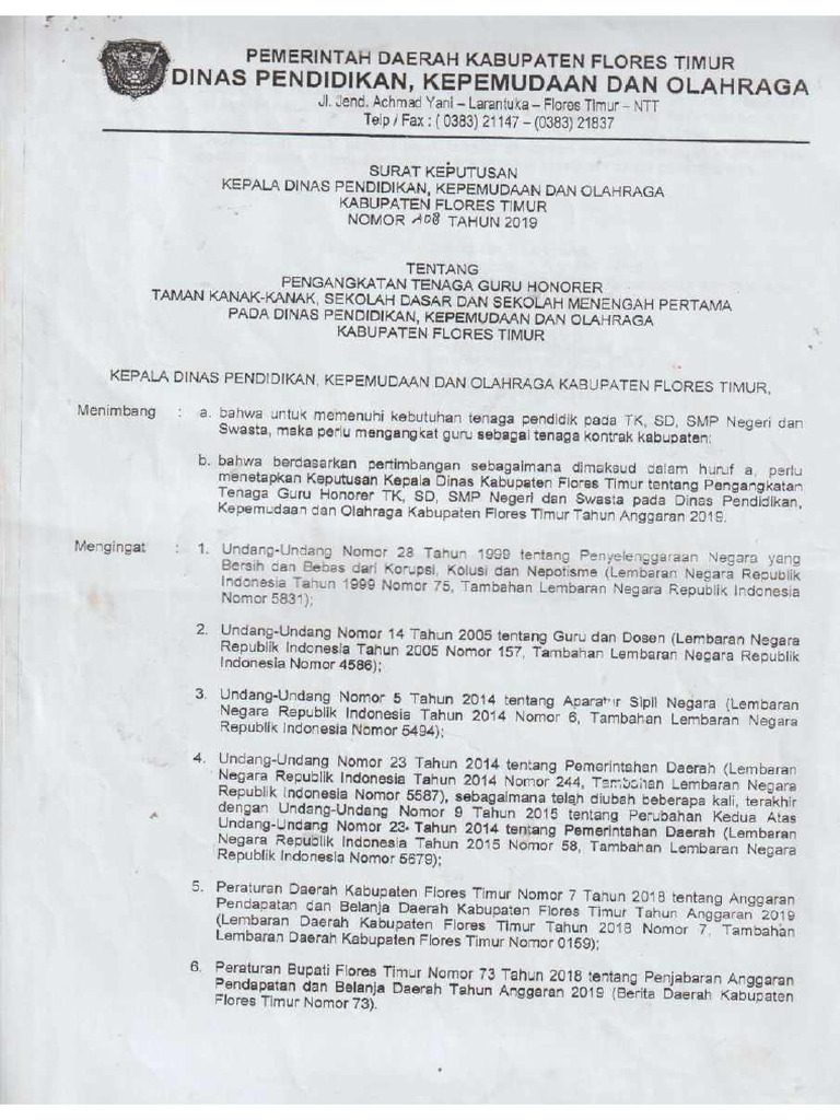 SK 2019 - Compressed (1) - Dikompresi | PDF