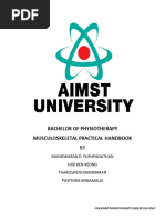 Cervical Spine Goniometry Guide | PDF | Vertebral Column | Vertebra