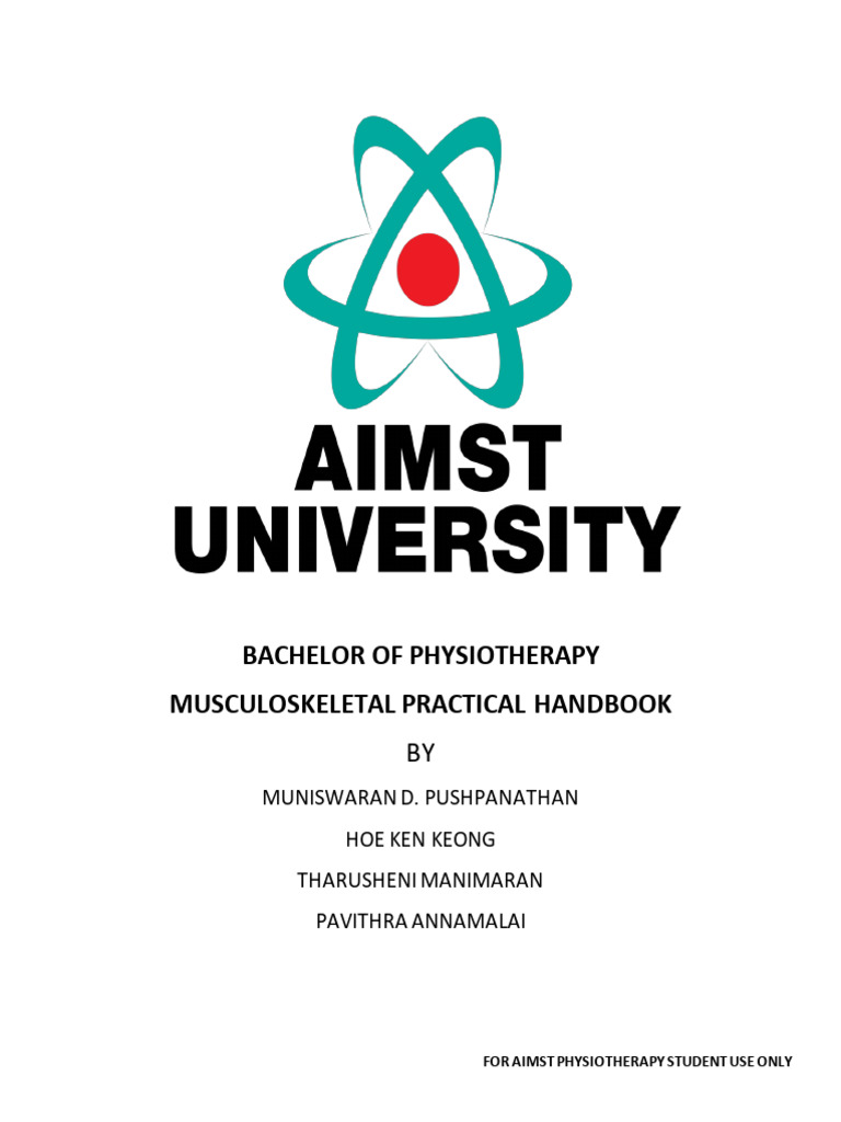 Handbook Musculoskeletal Assessment | PDF | Anatomical Terms Of Motion | Elbow