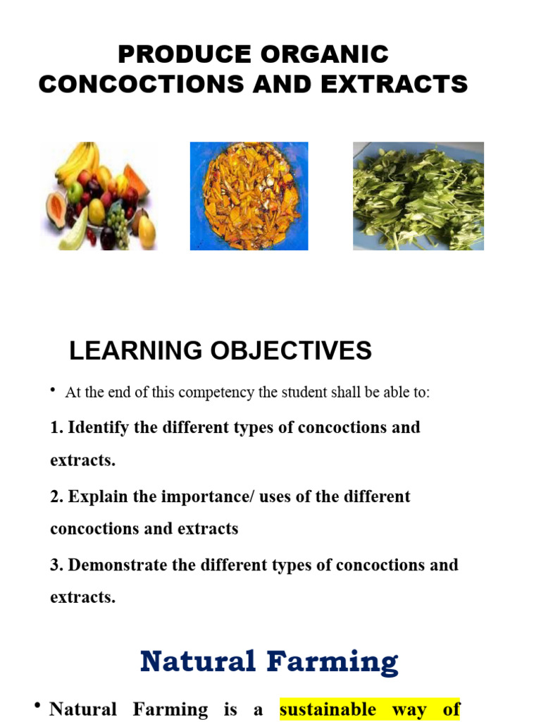 Organic Concoctions for Sustainable Farming | PDF | Fermentation | Molasses