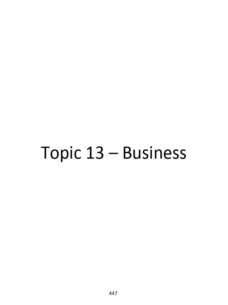Topic 13 | PDF | Employment | Salary Topic 13 | PDF | Employment | Salary