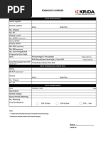 Contoh Form Retur Barang | PDF