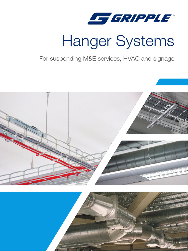 Gripple Hanger Systems Overview | PDF | Duct (Flow) | Pipe (Fluid ...