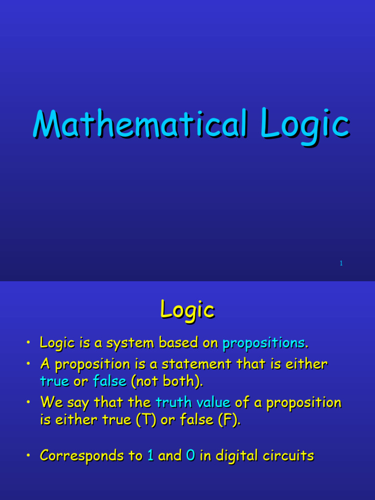 Unit II | PDF | Proposition | Logic