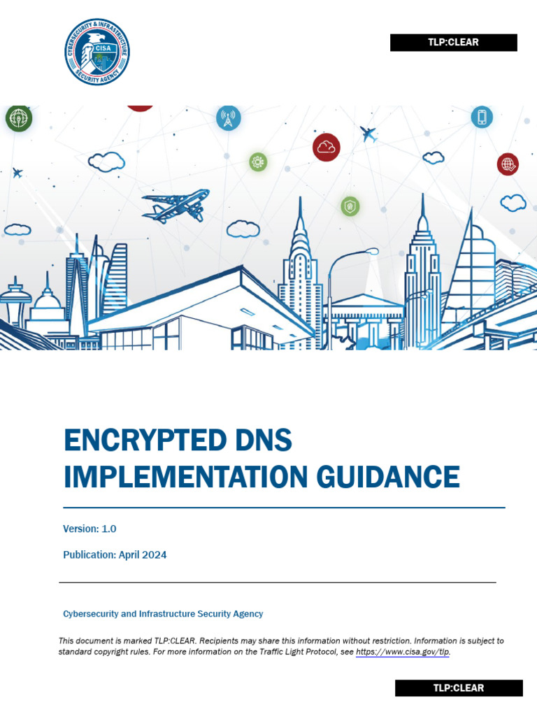 Encrypted DNS Implementation Guidance - 508c | PDF | Domain Name System ...