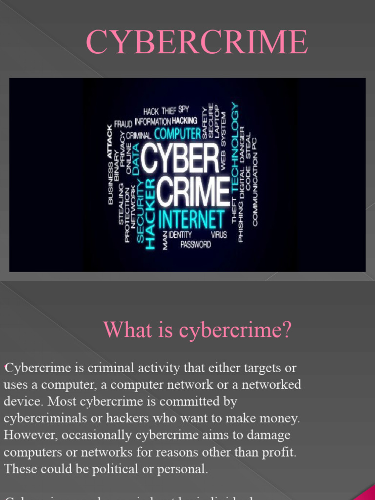 What is Cybercrime | PDF | Cybercrime | Phishing