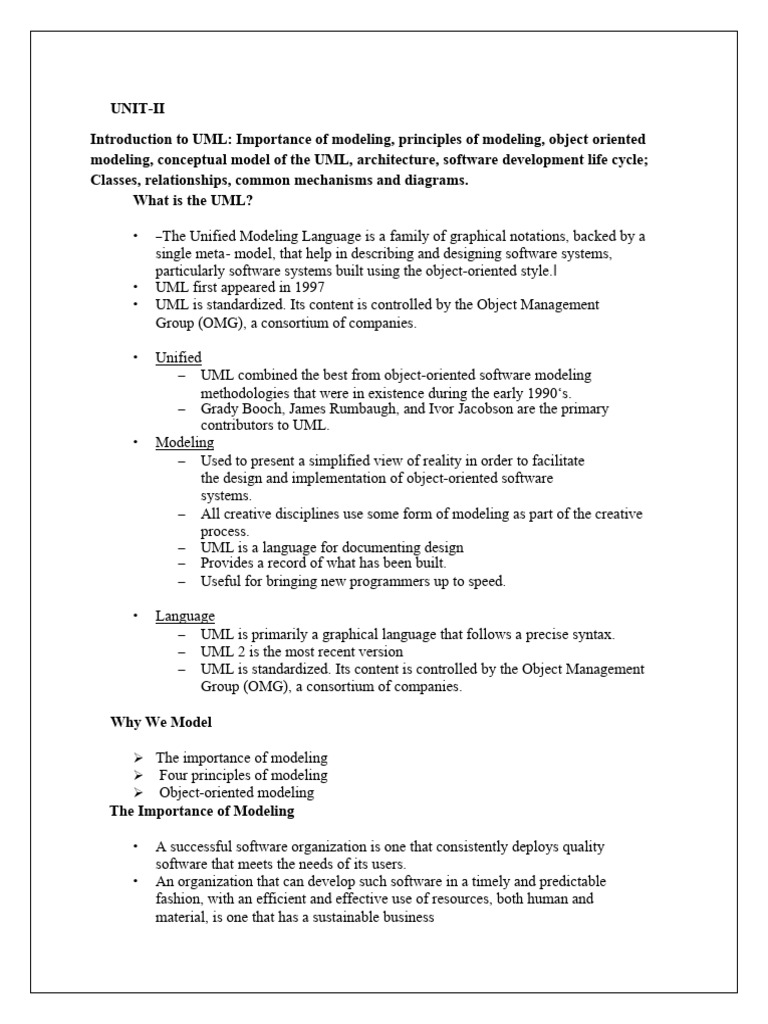OOAD UNIT-2 | PDF | Class (Computer Programming) | Unified Modeling ... OOAD UNIT-2 | PDF | Class (Computer Programming) | Unified Modeling ...