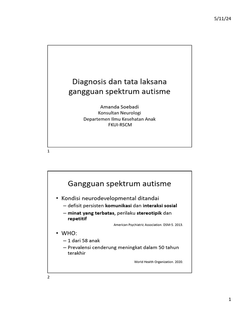 Autisme WS PKB Dept IKA 2024 handout | PDF