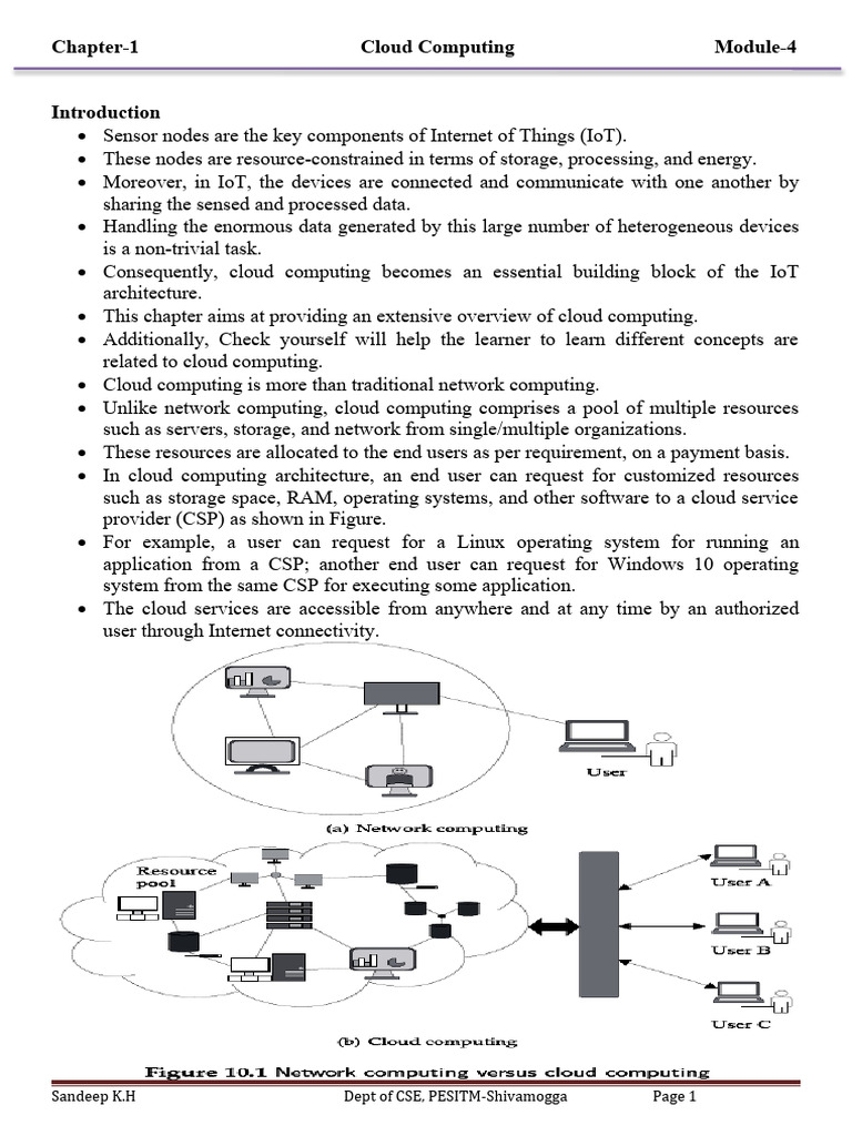 BETCK105H-IOT Module-4 | PDF | Cloud Computing | Open Stack
