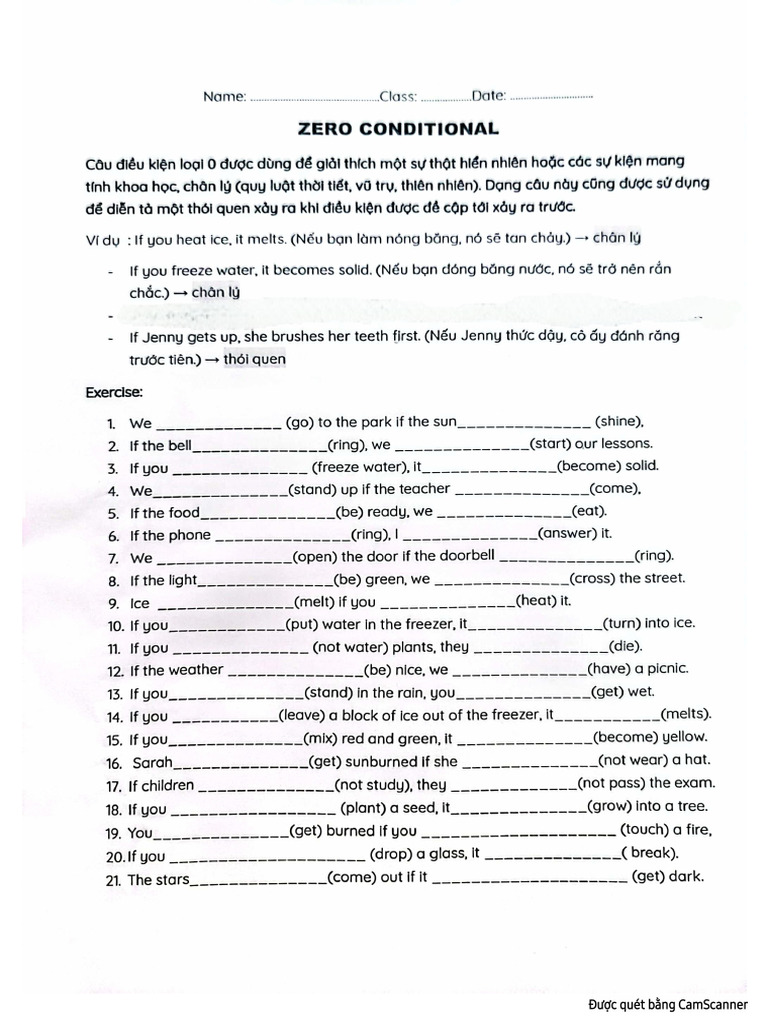 Zero Conditional | PDF