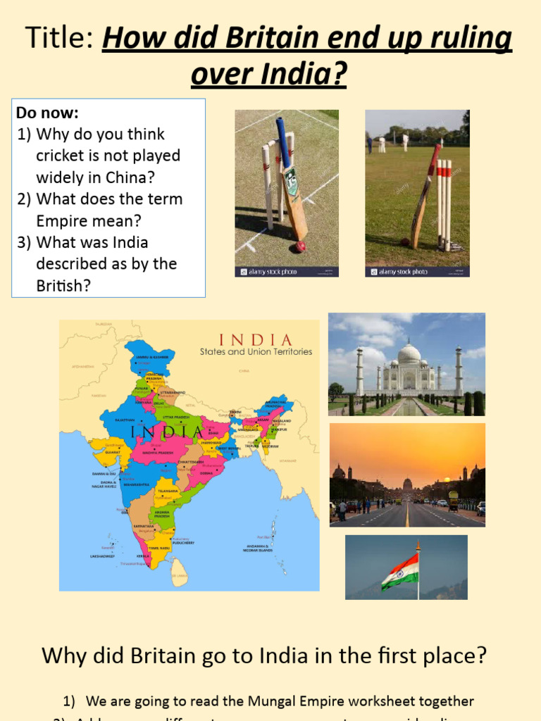 How Did Britain End Up Ruling India | PDF | Politics