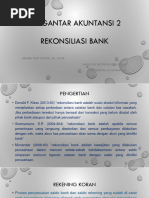 Rekonsiliasi Bank | PDF