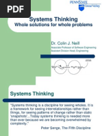 11 Laws of Systems Thinking Peter Senge and References PDF | PDF ...