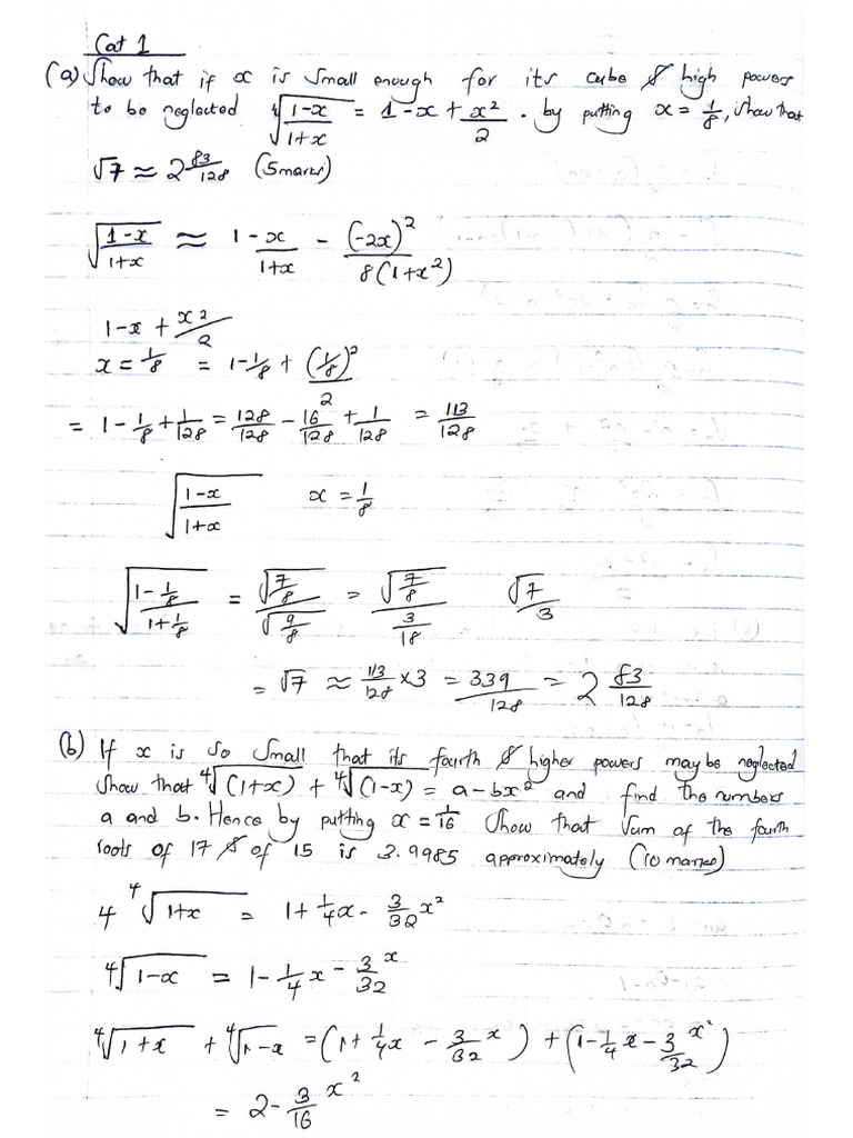 Math For Science | PDF