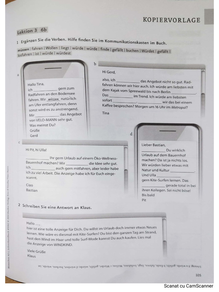 Lektion 3 - 6b | PDF