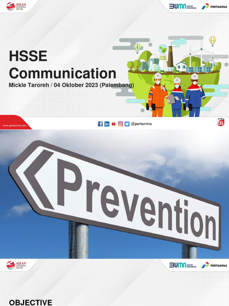 Effective HSSE Communication Final | PDF | Occupational Safety And ...