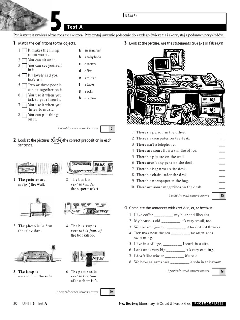 New-Headway-Elementary-5 | PDF