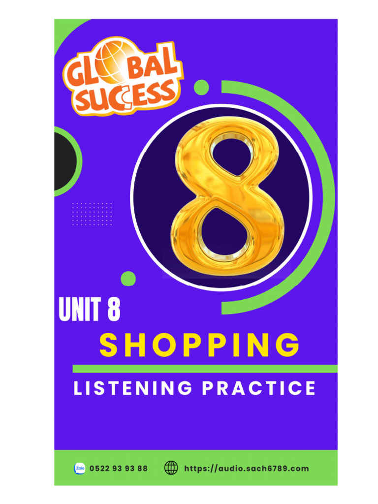 Unit 8: Shopping Listening Skills | PDF | Online Shopping | Bargaining