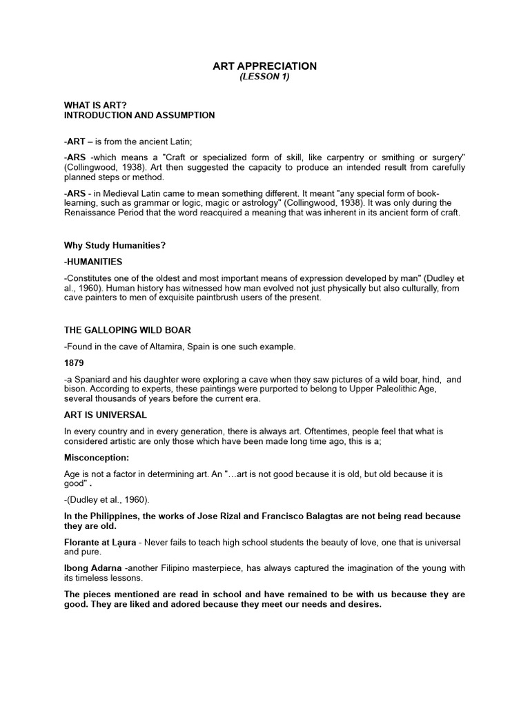 Reviewer Art Appreciation (College) | PDF | Gothic Architecture ...