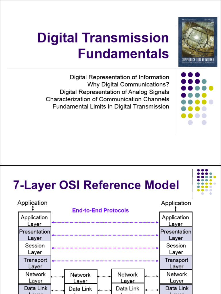 Digital Transmission | PDF | Signal To Noise Ratio | Sampling (Signal Processing)