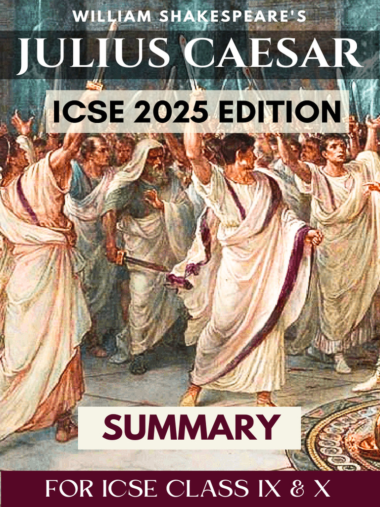 SUMMARY | PDF | Mark Antony | Julius Caesar