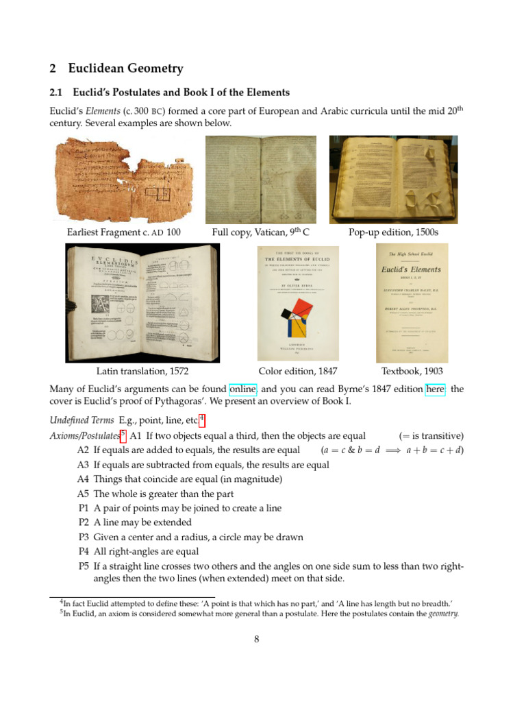 euclid | PDF | Euclidean Geometry | Triangle