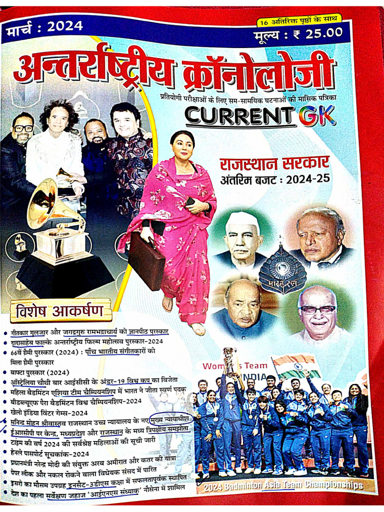 March 2024 Curent Affair | PDF