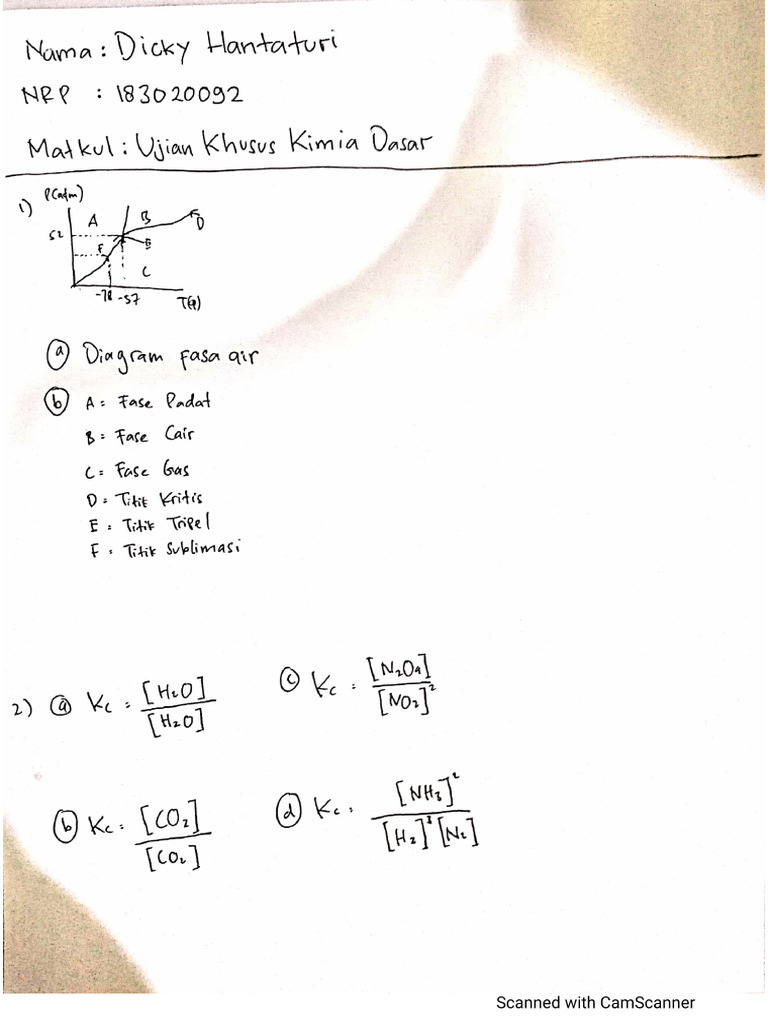 Ujian Khusus Kimdas-Dicky Hantaturi - 183020092 | PDF