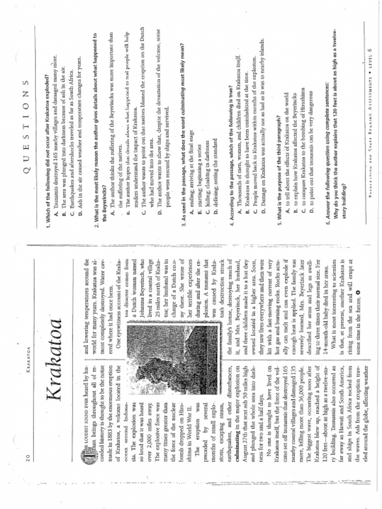 Krakatoa | PDF