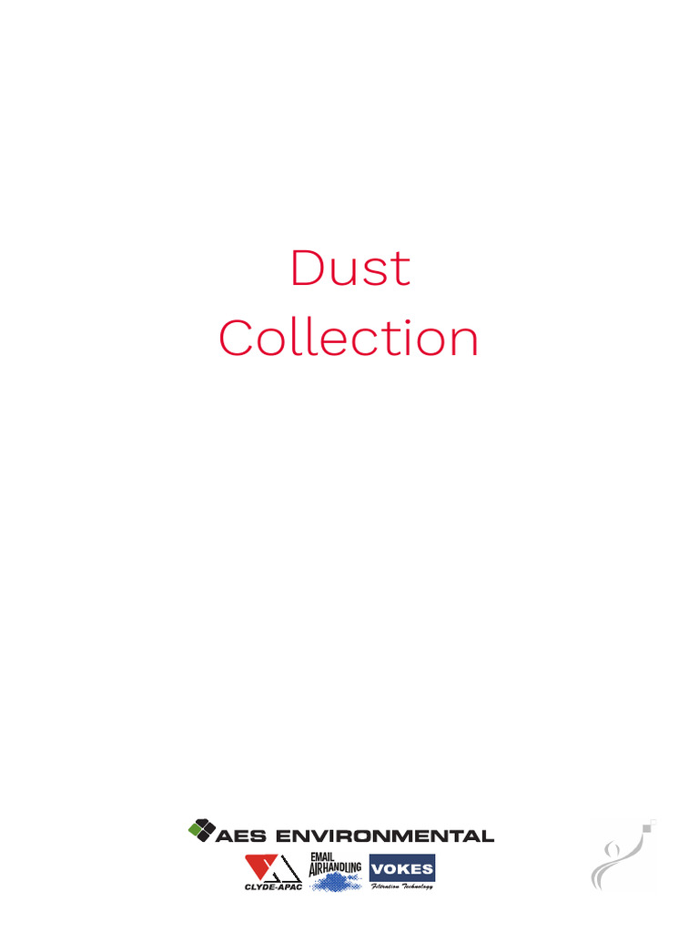 Dust collection design & useful data | PDF | Filtration