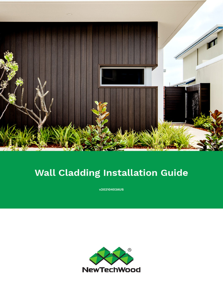 Wall Cladding Install Guide 2021 | PDF | Wall | Screw