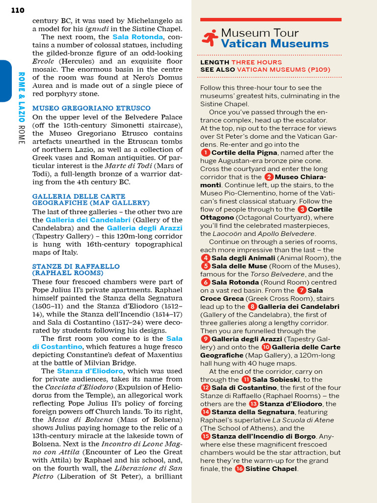 Vatican Museums: Museum Tour | PDF