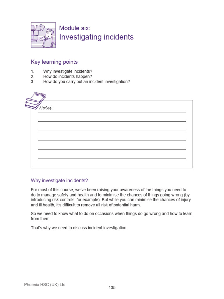 IMS Module 6 | PDF | Occupational Safety And Health | Risk