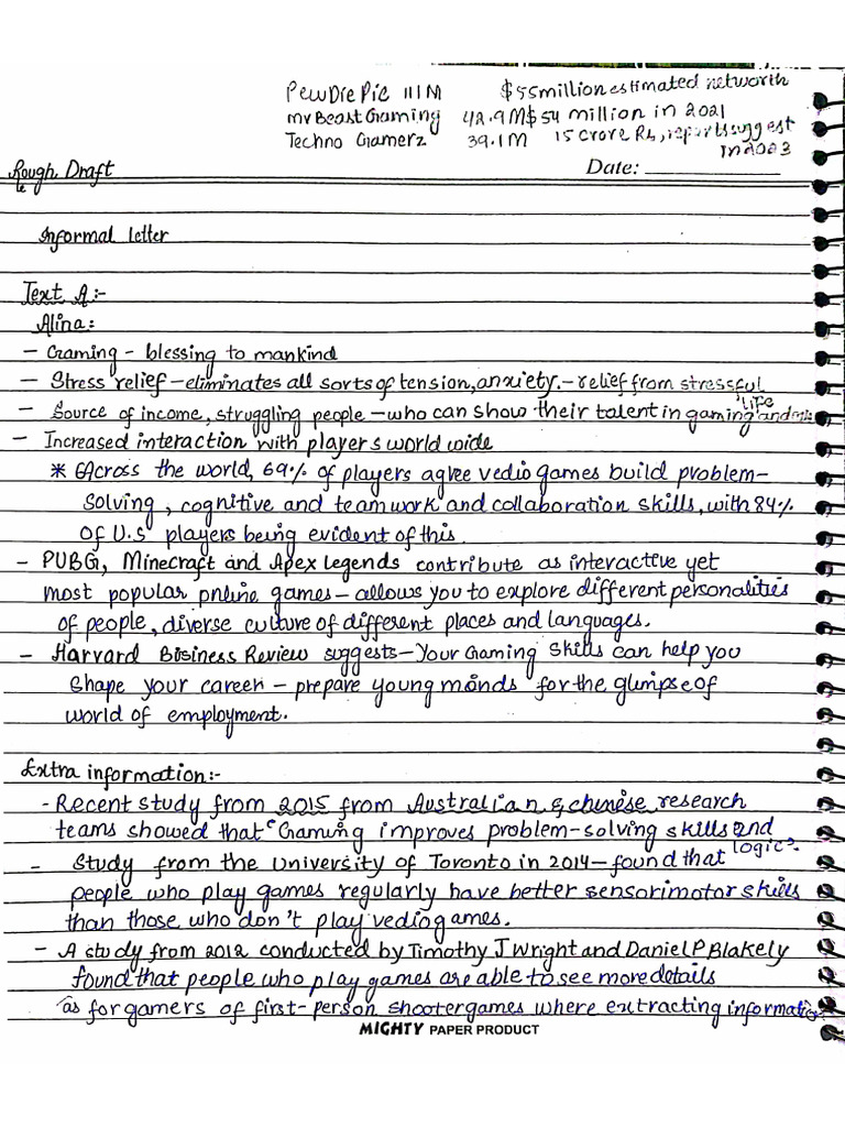 Assignment 1 (INFORMAL LETTER) | PDF