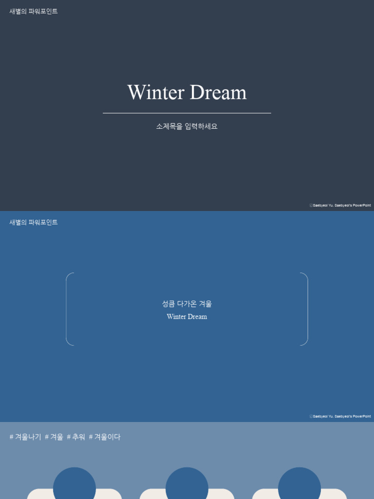 Winterdream SBPPT | PDF