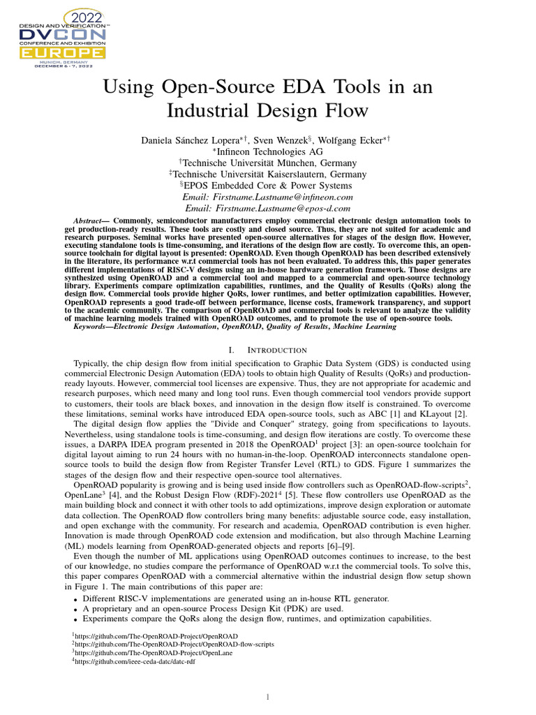Opensource EDA | PDF | Electronic Engineering | Computing