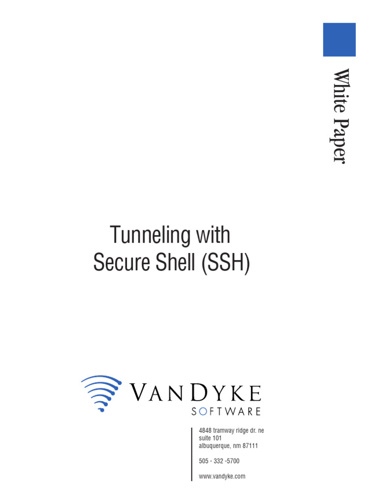 Tunneling With SSH | PDF | Secure Shell | Computer Network
