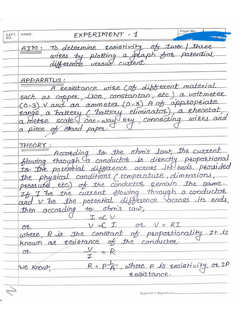 12th Physics Journal 2024 -25 | PDF