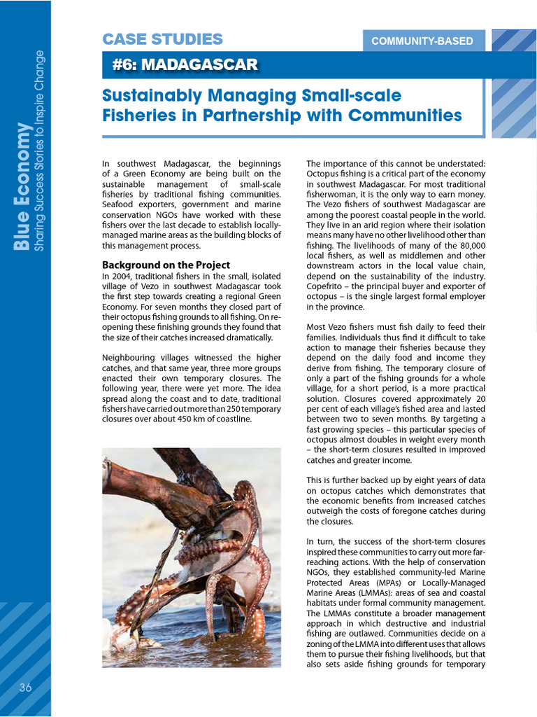 Sustainably Managing Small Scale Fisheries in Partnership With Communities | PDF | Natural ...