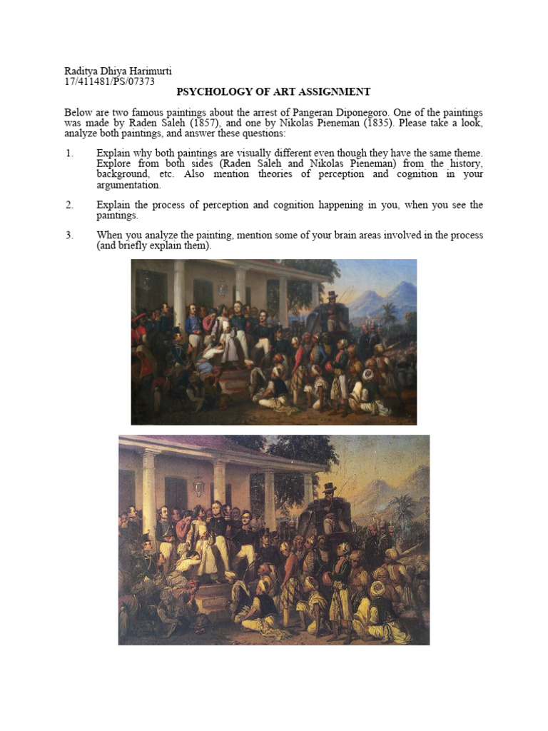 Art Assignment | PDF | Prefrontal Cortex | Creativity