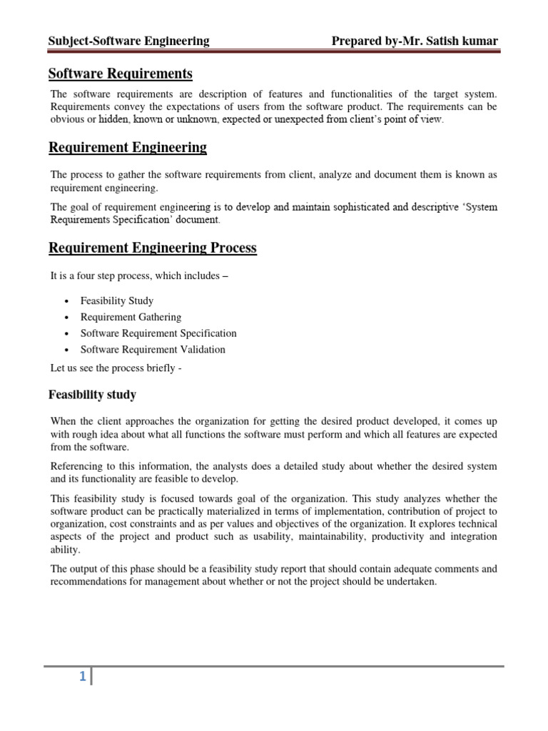 Unit 4 Se Notes Download Free Pdf Software Feasibility Study