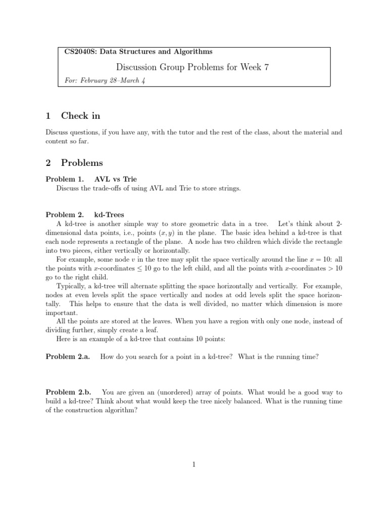 Tut 5 | PDF | Algorithms And Data Structures | Computer Data
