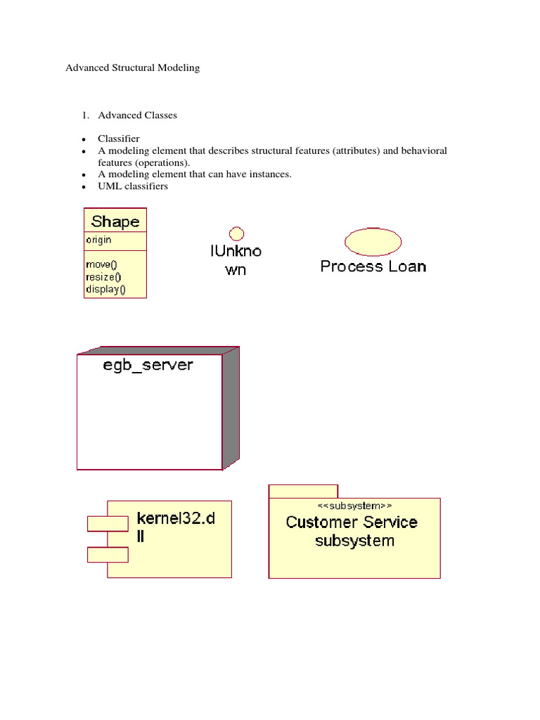 Advanced Structural Modeling-Compressed | PDF | Class (Computer Programming) | Inheritance ...