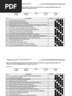 Mini-IPIP Scale Instructions and Scoring | PDF | Extraversion And ...