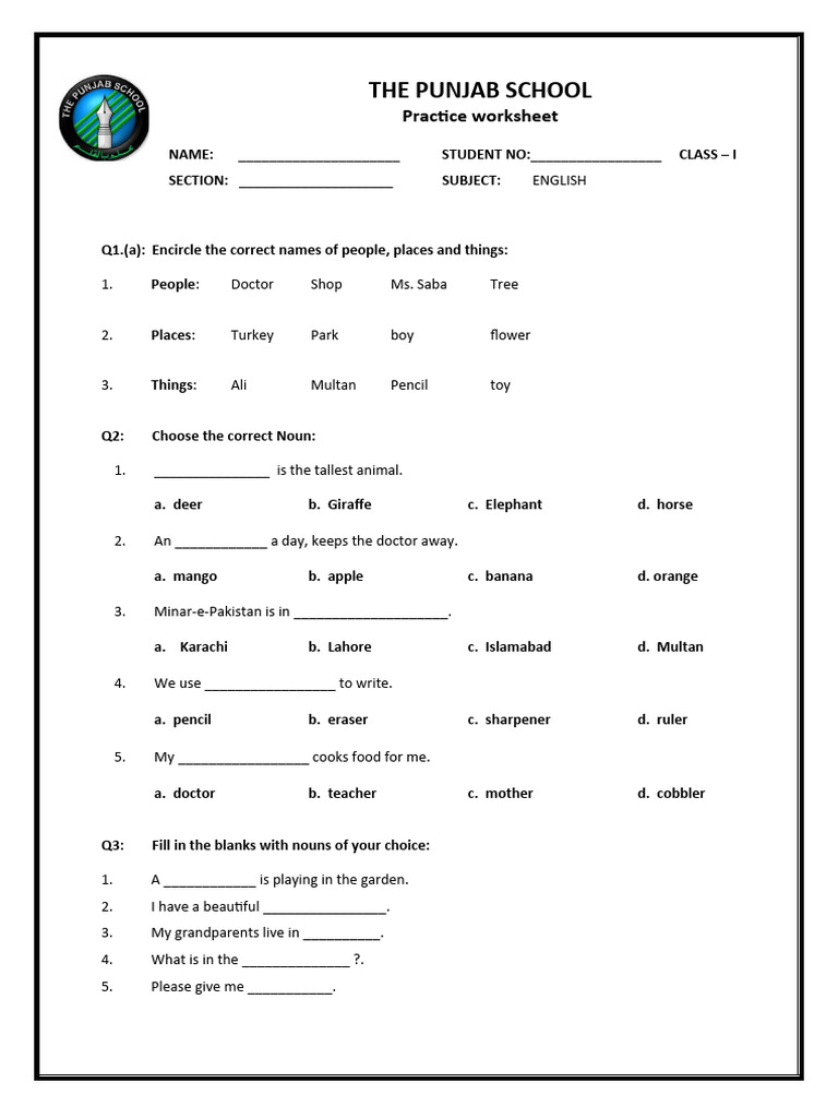 English Sample Test | Download Free PDF | Linguistics | Languages