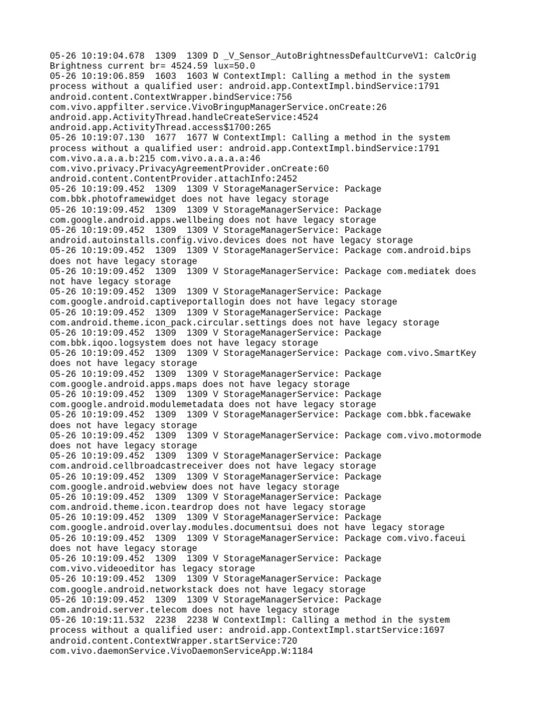 Log | PDF | Software Engineering | Computing